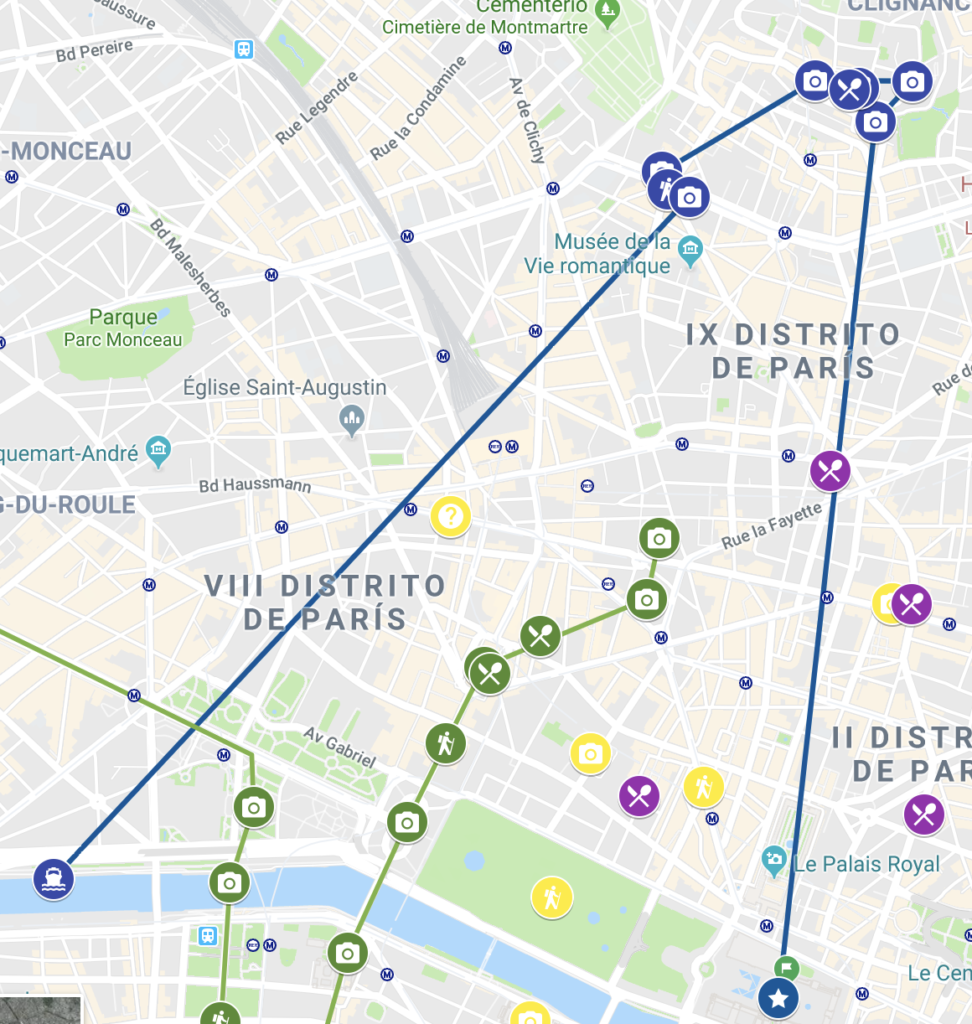 PARÍS EXPRESS EN 3 DÍAS | CAPITALES EUROPA - Maps to travel